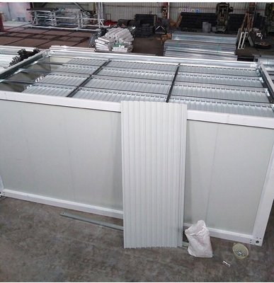 Movable Light Steel Villa , Two Storey Light Gauge Steel House Short Period Quick Paid
