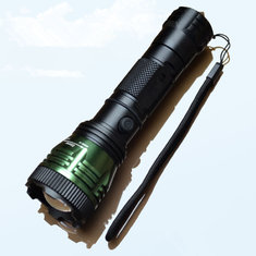 China USB Charing 18650 or AAA Battery Powered CREE Q5 Zoom Led Flashlight with 3 Gears supplier