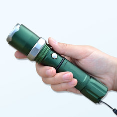 China Multifunctional Charging 18650 or AAA Battery Powered Dimmer Zoom Led Flashlight supplier