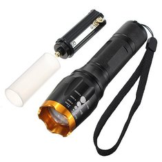 China 2000IM CREE XM-L T6 LED Zoomable Adjustabl Flashlight Torch Lamp(18650&AAA) for Camping supplier