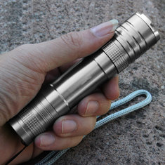China Cheap Price MINI Adjustable Focus LED Flashlights Powered 18650 Rechargeable Battery,3 Modes Waterproof Handy LED Torch supplier