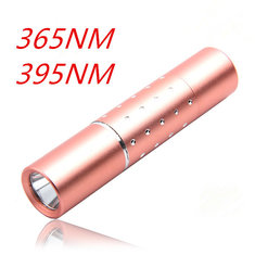 China Cheap Price AA Power 395NM Handheld LED UV Flashlight for Fluorescer,Jade,Jelwery,Blacklight LED Pet Urine Detector supplier