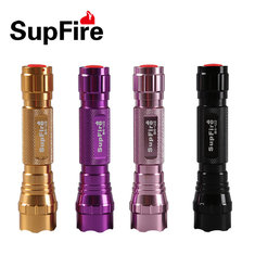 China 900Lumens 10W High Power 18650 Powered 5 Light Modes 4 Colors Aluminum Alloy Outdoor Waterproof CREE U2 LED Flashlight supplier