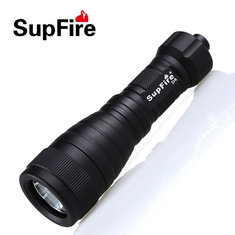 China one Mode 10W 18650 Power 1000Lumens Underwater 150M CREE U2 Professional Aluminum Alloy Diving Flashlight supplier