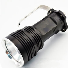 China 4*18650 Rechargeable Battery Power 5000Lumens Portable LED Spotlight 5*CREE XML T6 Cores with Stainless Steel Handlebar supplier