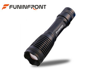 China 10W Powerful CREE T6 LED Torch 1000 Lms Flexible Zoom Handheld Outdoor Lantern supplier