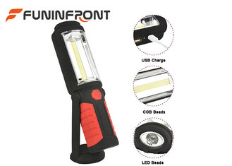 China 180 Degree Stand LED Portable Spotlight with Magnet Bottom for Outdoor Lantern supplier