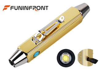 China Dual Light Source Pro Jade LED Flashlight 120V - 240V Direct Charge Gem Torch supplier