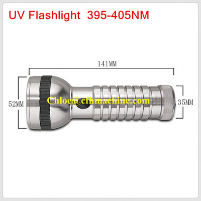 AA Dry Cell/Battery Powered Aluminum Alloy 41 Ultraviolet UV Blacklight Led Flashlight supplier