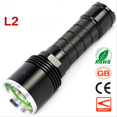 5 Light Modes 1200 Lumens  High Brightness 10W CREE XML L2 Handy LED Flashlight powered by 26650 Rechargeable Battery supplier