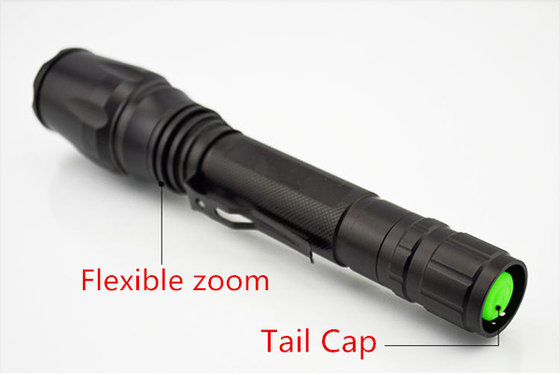CREE XML T6 1000 Lumens Zoom LED Flashlight 2*18650 Rechargeable Waterproof Hunt LED Light Lanterna Torch supplier