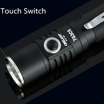 Black Aluminum Alloy 10W High Power CREE XML2 LED Flashlight 5 Modes Handheld Clip LED Lanternas for Outdoor Camping supplier