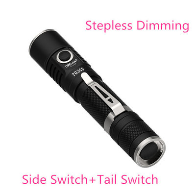 Black Aluminum Alloy 10W High Power CREE XML2 LED Flashlight 5 Modes Handheld Clip LED Lanternas for Outdoor Camping supplier