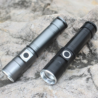 5W MINI Portable LED Flashlight Super Bright CREE Q5 Small Compact Zoom LED Light Lanterna 3 Mode Rechargeable Camp Lamp supplier
