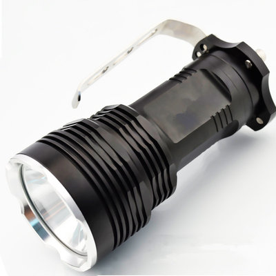 4*18650 Rechargeable Battery Power 5000Lumens Portable LED Spotlight 5*CREE XML T6 Cores with Stainless Steel Handlebar supplier