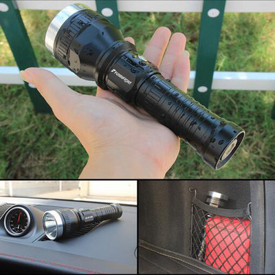 Waterproof Direct Charge CREE XM T6 LED Flashlight Using 26650 or 18650 Rechargeable Battery supplier
