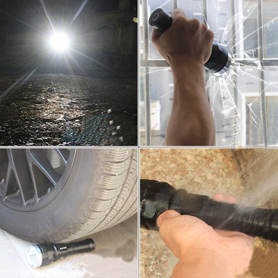 Waterproof Direct Charge CREE XM T6 LED Flashlight Using 26650 or 18650 Rechargeable Battery supplier