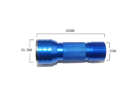 3*aaa 395NM LED UV Flashlight 21 Lamps MINI Blacklight Portable UV Detector supplier