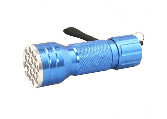 3*aaa 395NM LED UV Flashlight 21 Lamps MINI Blacklight Portable UV Detector supplier