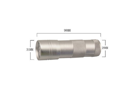 Black Light 395NM LED UV Flashlight 12 Lamps Lights for Currency Detector 3*aaa supplier