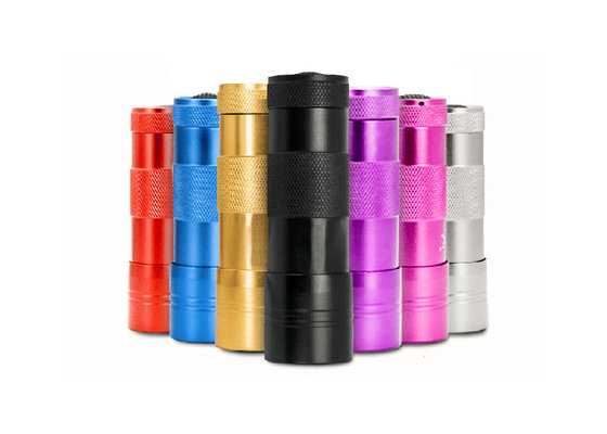 3*AAA Powered 395NM LED UV Flashlight 9 Lamps MINI Handheld Portable LED Torch supplier