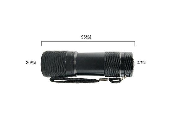 3*AAA Powered 395NM LED UV Flashlight 9 Lamps MINI Handheld Portable LED Torch supplier