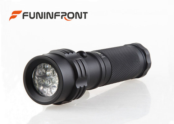 Green Red White Light CREE LED Flashlight Using 3*aaa for Outdoor Emergency supplier
