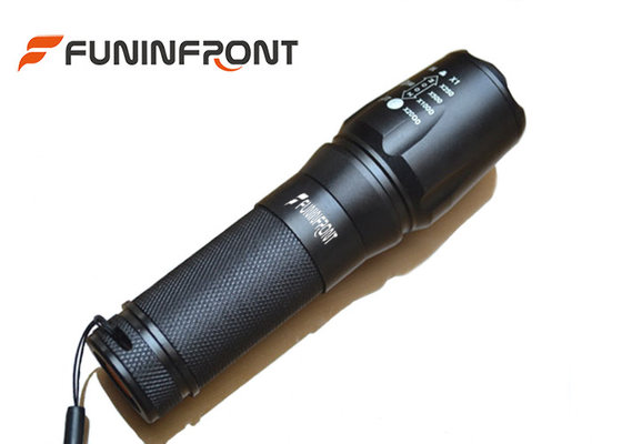 10W 1000 Lms CREE T6 LED Torch 5 Files Flexible Zoom Led Flashlight for Cycling supplier