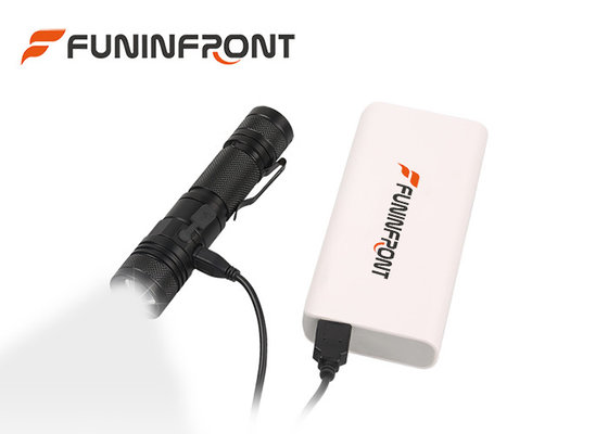 USB Rechargeable CREE XM-L L2 Powerful LED Flashlight with Clip for Outdoor Camp supplier