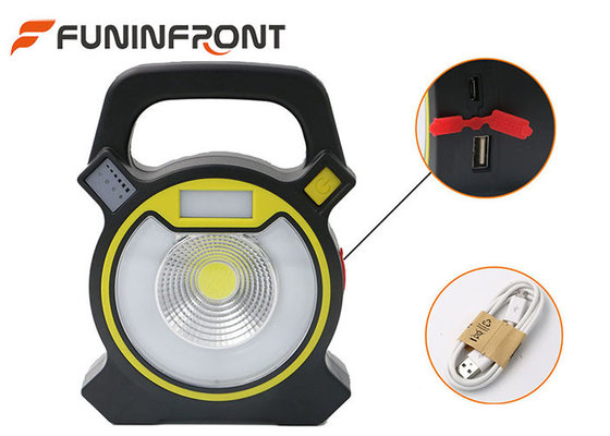 30W Powerful USB Rechargeable LED Portable Spotlight COB for Outdoor Emergency supplier