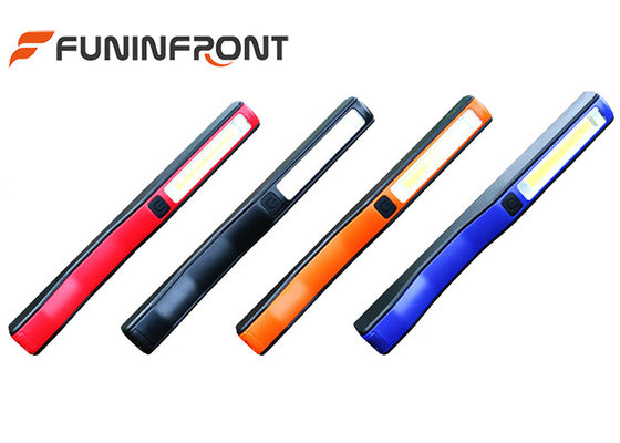 Mini Portable Pocket 3W COB LED Flashlight USB Rechargeable with Magnetic Clip supplier