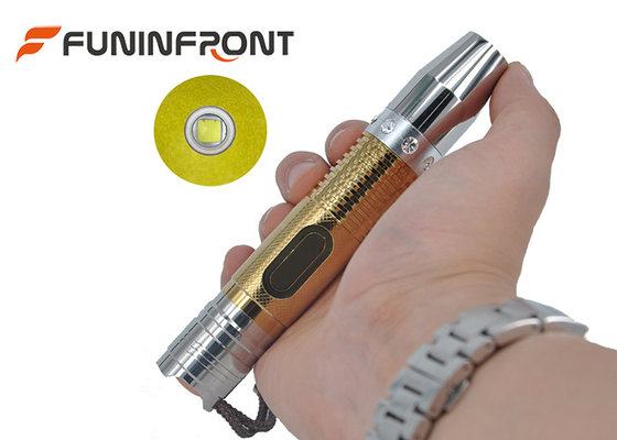 CREE XM-L L2 1200LM Pro Jade LED Flashlight 10W with 3 Modes for Gemstone Gamble supplier
