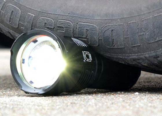 10w CREE T6 LED Tactical Flashlight  3 Light Modes, Zoom LED Torch for Fishing supplier