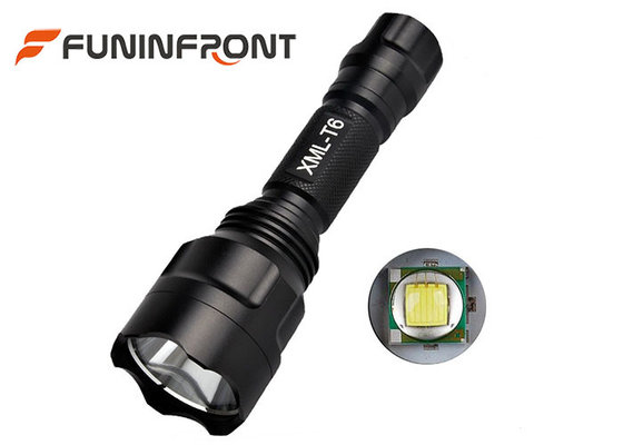 Outdoor Portable CREE XM-L T6 LED Torch Handheld with 5 Mode for Night Bike Ride supplier