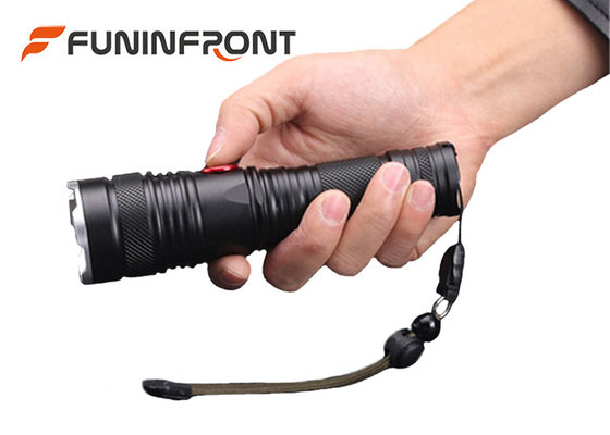 5 Modes Outdoor CREE T6 LED Torch, 10W Rechargeable LED Tactical Flashlight supplier