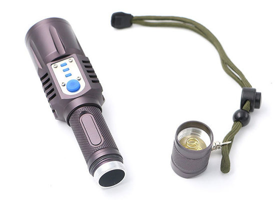 1200LMs CREE XM-L L2 Powerful LED Flashlight USB Charging, 5 Modes Bike Lights supplier