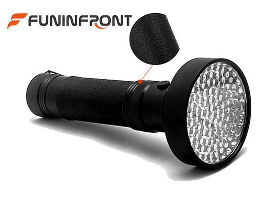 100 Leds 395NM LED UV Flashlight Powered by 6*aa for Pet Urine & Stains Detector supplier