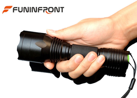 Water Resistant CREE XM-L T6 LED Torch with 5 Files Suitable for Outdoor Works supplier