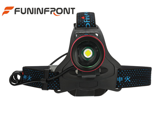 3 Files Outdoor LED Headlamp Zoomable, Ultra Bright CREE XM-L T6 LED Headlight supplier