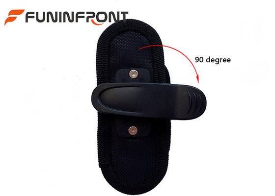 Flashlight Pouch Holster Belt Carry Case Holder with 180 Degree Rotatable Clip supplier