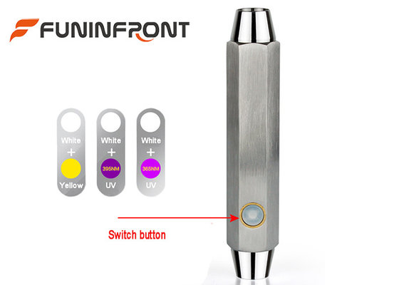 Yellow Light 395NM Black Light UV Flashlight for Jewery, Gemston Identification supplier