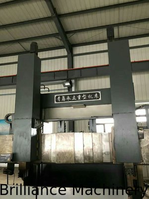 2014 Used Qingdao Yongli 5225 CNC Vertical Lathe
