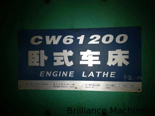 USED SPARK CW61200/20 Heavy Horizontal Lathe