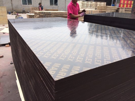 Finger-joint Core Brown Film Faced Plywood With Carton Or Plywood Package