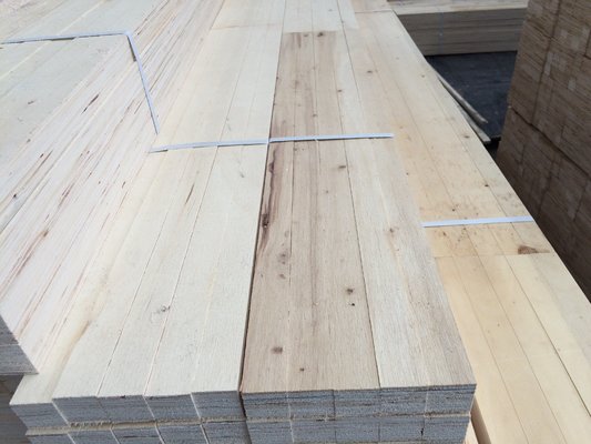 Korea Market Use LVL Lumber 2100 x 12 mm x 150 mm / 72 mm For Door Core