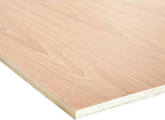 Commercial Fancy Plywood Boards for Furniture / Veneer Plywood with Red Oak / Ash / Teak Face