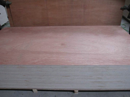 Melamine Okoume Commercial Plywood for Die cutting boards and Furniture 3 - 13 Layer , Customized