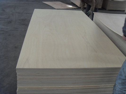 Poplar and Hardwood Pencil Card Commercial Plywood / Furniture Plywood Sheets BB/CC Grade