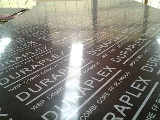 Waterproof and Fireproof Phenolic Film Faced Plywood for Concrete Formwork 610x2440