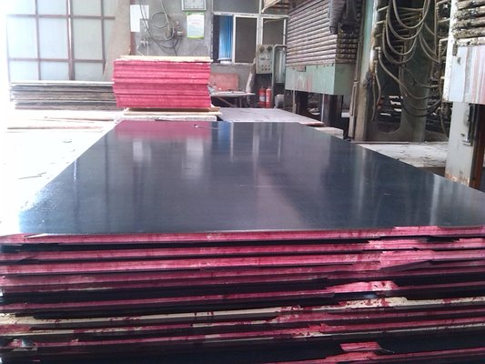 16mm 21mm Poplar and Hardwood Film Face Plywood / Shuttering Plywood Sheet 1220x2440